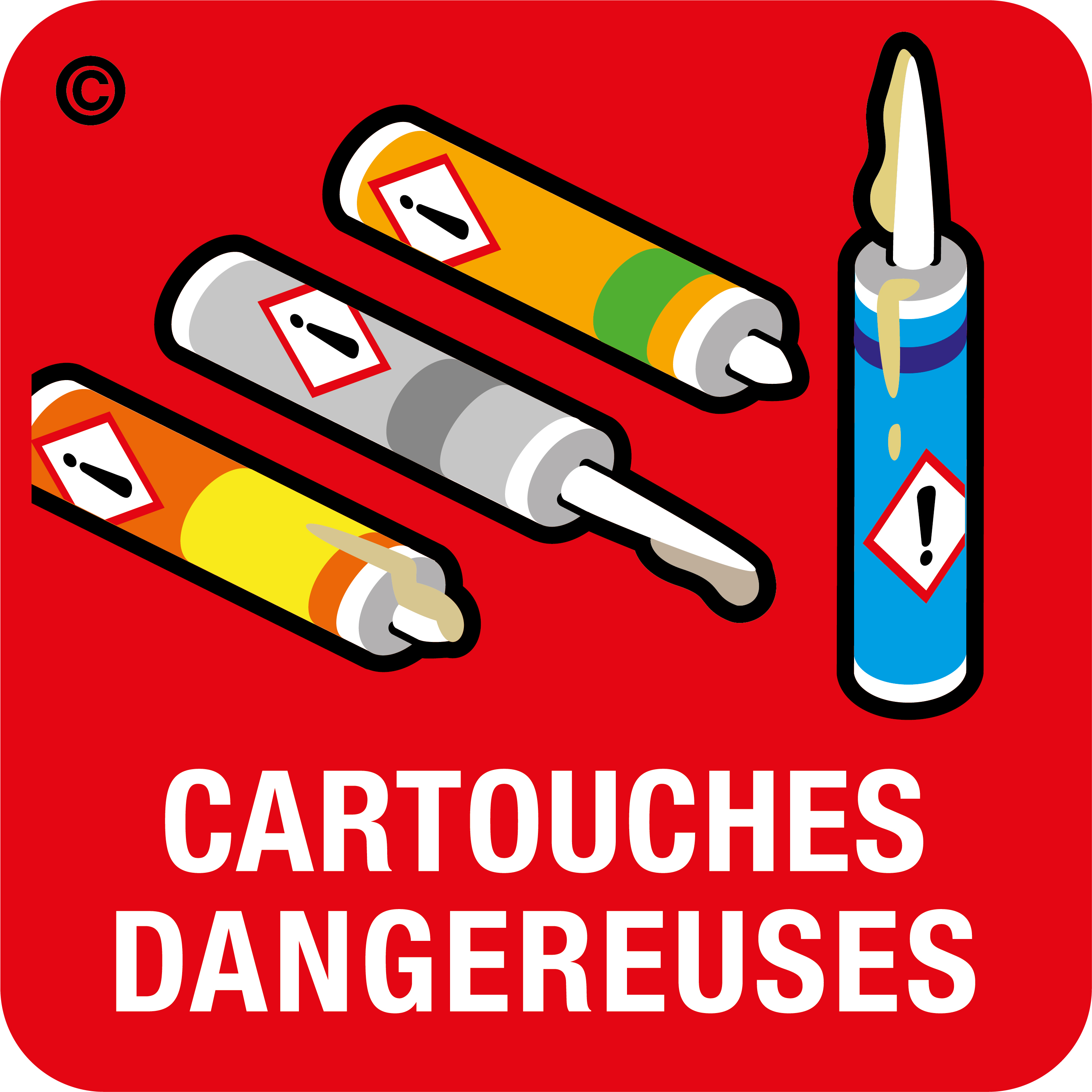 Pictogrammes des déchets de chantier : FFB