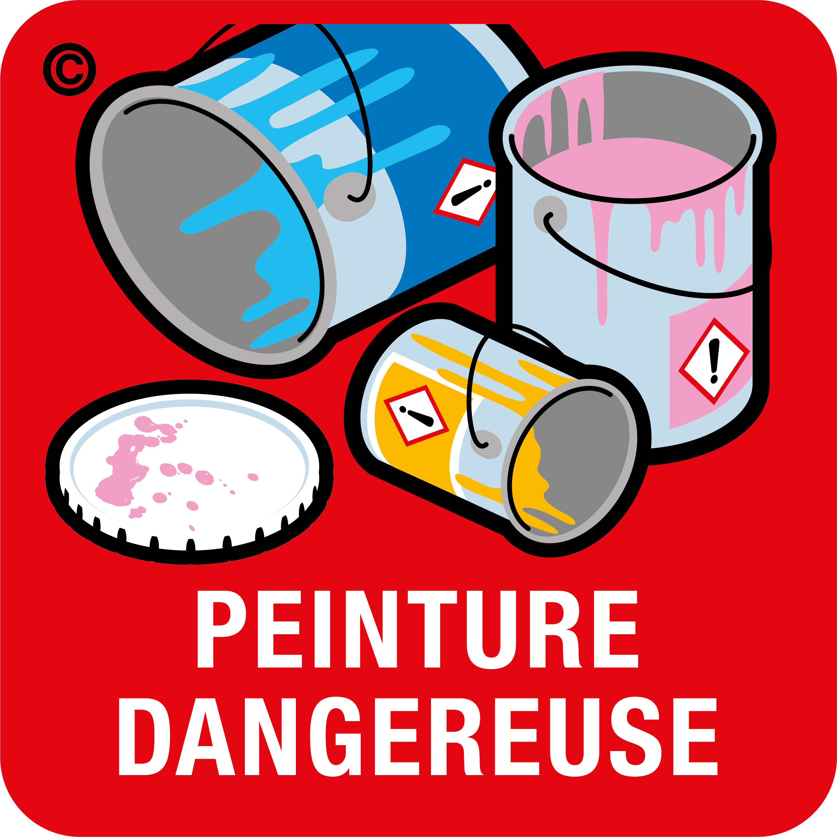 Pictogramme Déchets Chantier | Déchets Souillés Pictogramme – NYSNIB